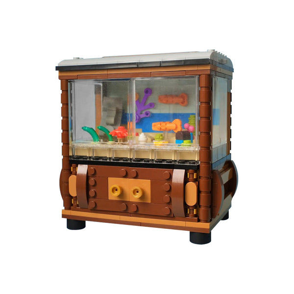 Animated Aquarium Building Kit | LEGO-Compatible MOC
