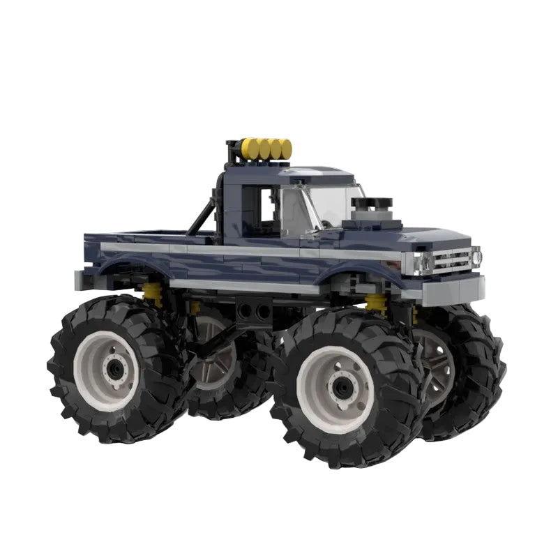 Big Foot Monster Truck Building Kit | LEGO-Compatible MOC
