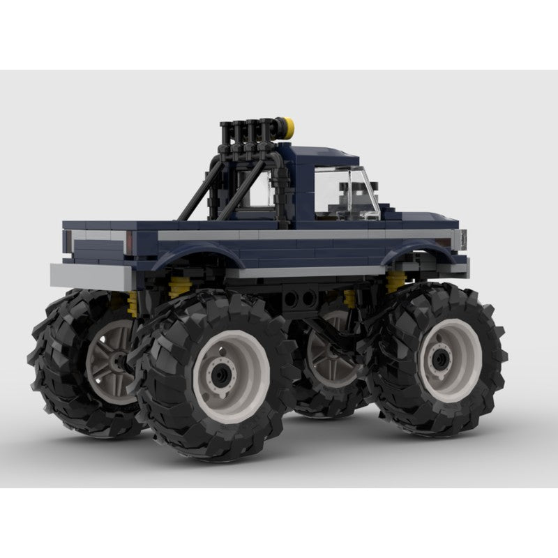Big Foot Monster Truck Building Kit | LEGO-Compatible MOC