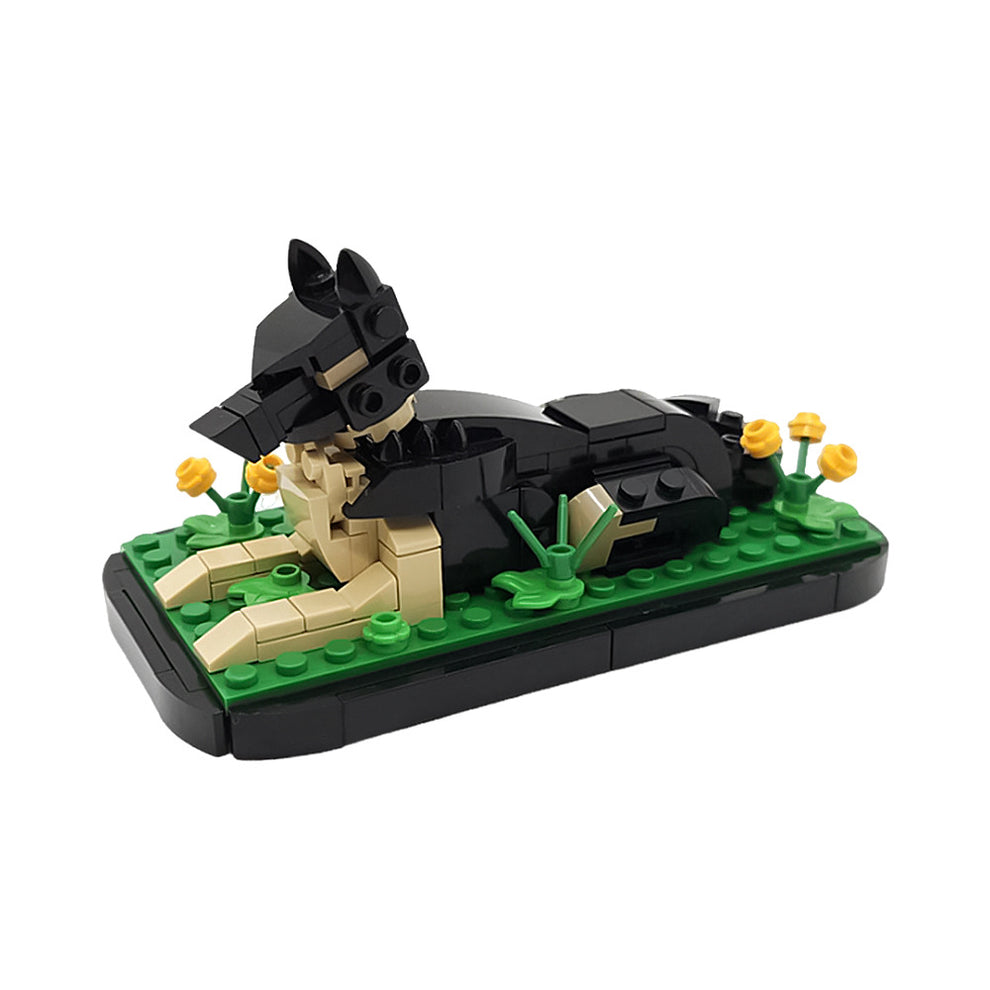 German Shepherd Building Kit | LEGO Compatible