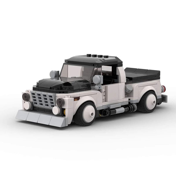 Hoonitruck White Building Kit | LEGO-Compatible MOC – ToBricks