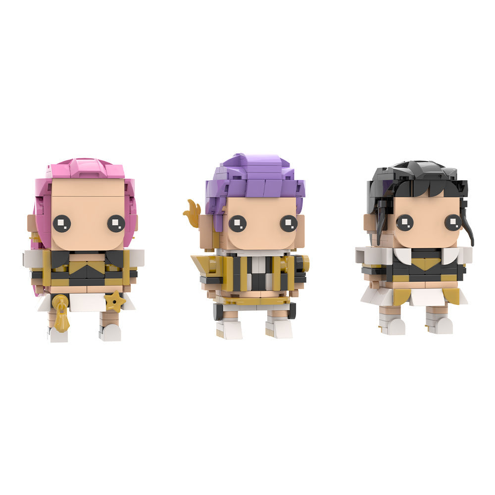 KPop Demon Hunters MOC Building Kits | Compatible with LEGO Bricks