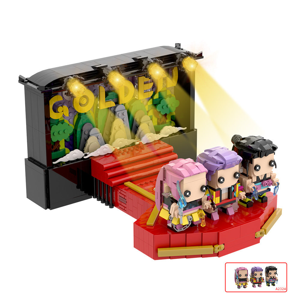 KPop Demon Hunters MOC Building Kits | Compatible with LEGO Bricks