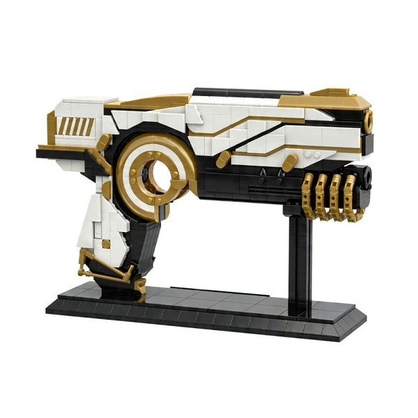 Sci-Fi Space Ninja Gun Model MOC Building Kit | Futuristic Alien Rifle