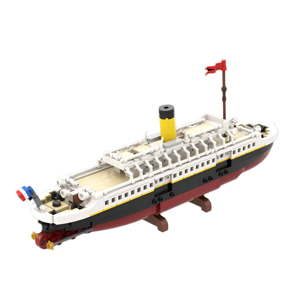 Famous & Historical Ships MOC Building Kits | Compatible with LEGO Bri