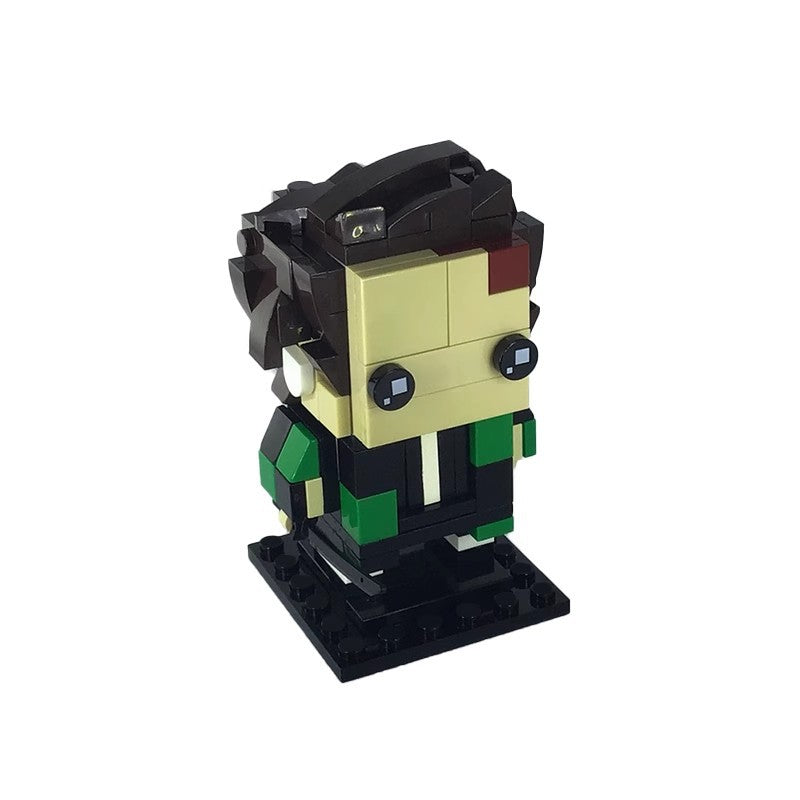 Tanjiro Kamado BrickHeadz Building Kit | Demon Slayer | MOC-54814